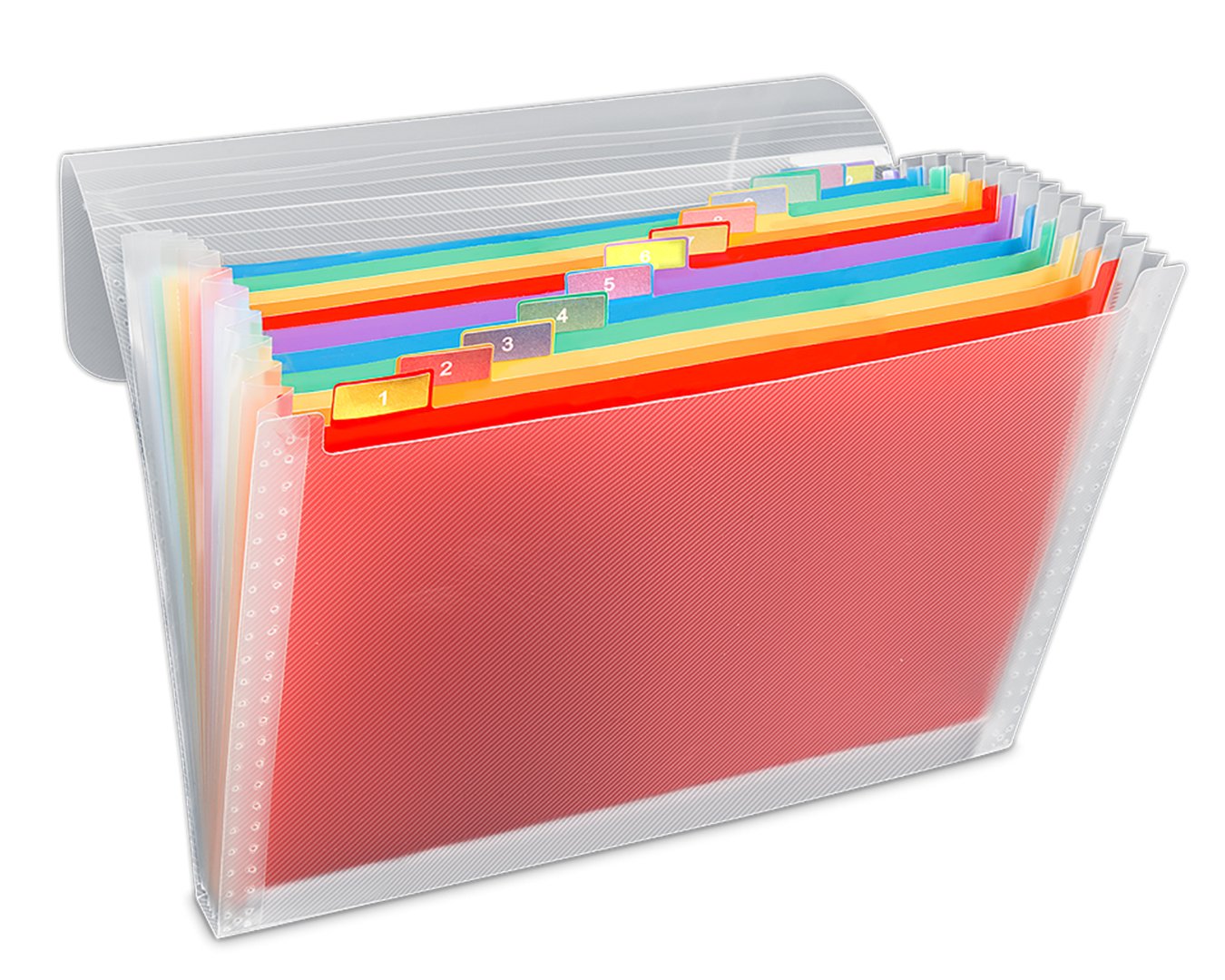 ARCHIVADOR FUELLE CARTA 13 BOLSILLO (A4) MULTICOLOR – Suministros e ...