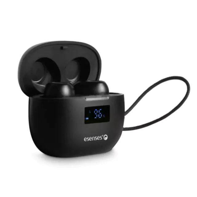 Audífono wireless true negro TWS-16 - Suministros e Impresos